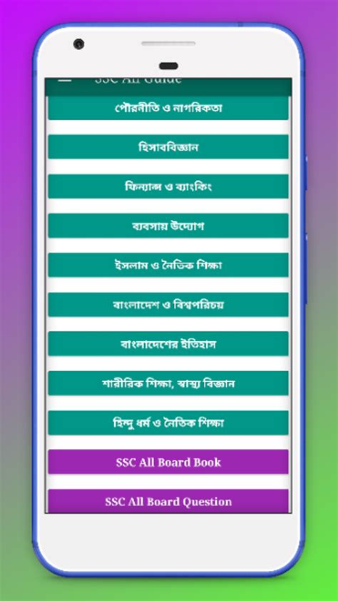 Ssc All Notes And Model Test Class 9 10 All Guide Apk For Android Download