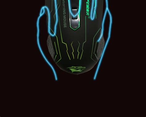 FORKA Silent Click USB Wired Gaming Mouse 6 Buttons 3200DPI Mute ...