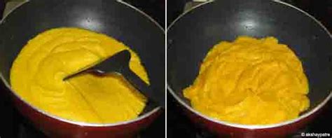 Vidyas Recipes Mango Mawa Peda Recipe Mango Khawa Peda Recipe
