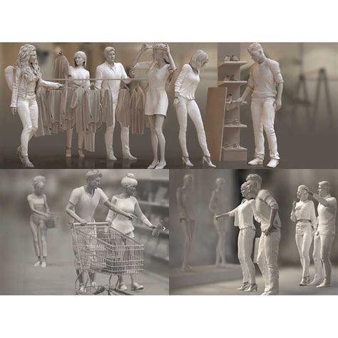 Selection And Discussion Of Motion Capture Library For Shopping In Film