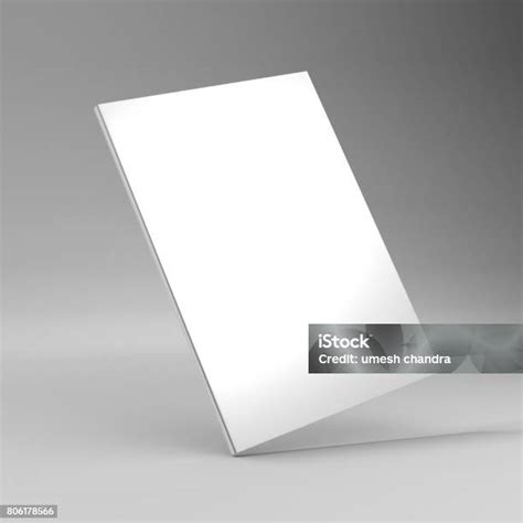 빈 세로 책 그리고 잡지 표지 템플릿 페이지 앞에 흰색 표면 관점 보기에 서 측면 책에 대한 스톡 사진 및 기타 이미지 책