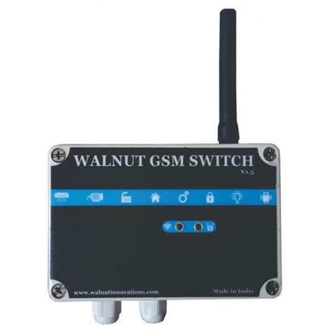 gsm mobile control switches walnut innovations