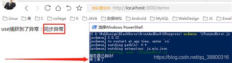 web基础·express错误处理中间件不能捕获异步异常？ express next 异步问题 csdn博客