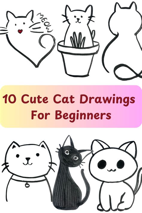 10 Easy Cactus Drawings For Beginners
