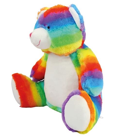 Zippie Rainbow Bear Ditto Custom Clothing Uk