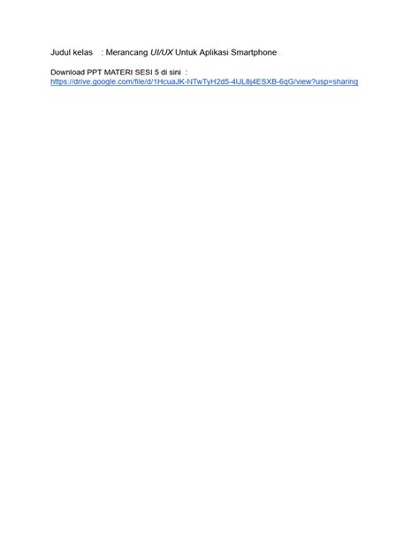 Webinar Ppt Ui Ux Design 18002100 Sesi 5 Pdf