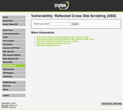 Reflected Cross Site Scripting XSS AOFIEE DEV