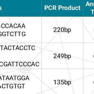 Experimental Details Of Pcr Rflp Conditions Used Download Scientific Diagram