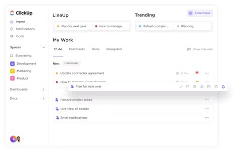 개인 목표 설정 방법 예시