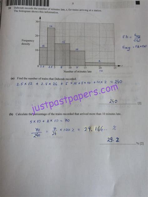 Cie 0580 Mathematics Extended Paper 22 May June 2016 Answers