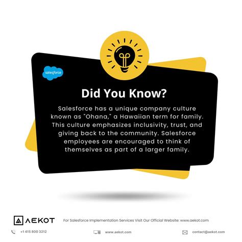 Aekot On Linkedin Aekot Salesforce Salesforcefunfacts Crm Ohana Salesforcecommunity…