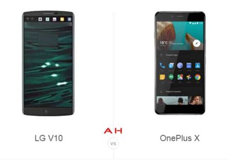 Phone Comparisons Lg V Vs Oneplus X