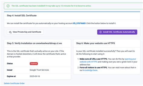 Renew Ssl Certificate Hosting Support Infinityfree Forum