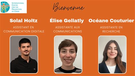 Léquipe Du Cipc Sagrandit Centre International Pour La Prévention De La Criminalité