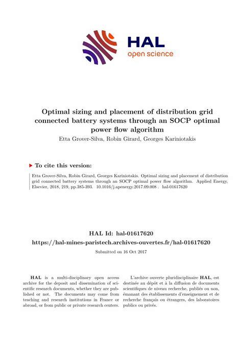 pdf optimal sizing and placement of distribution grid dokumen tips