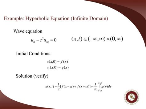 Ppt Hyperbolic Pdes Numerical Methods For Pdes Spring 2007 Powerpoint Presentation Id 4574113