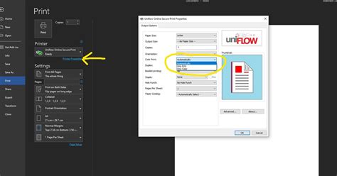 School Colour Printing Guide — Warminster School