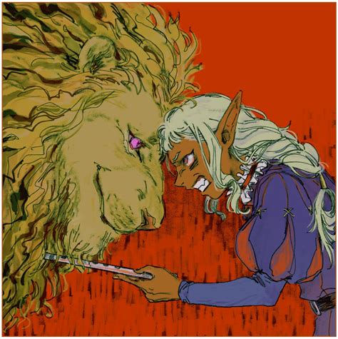 Thistle And Winged Lion Dungeon Meshi Drawn By Agares Danbooru