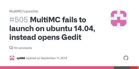 multimc fails to launch on ubuntu 14 04 instead opens gedit · issue