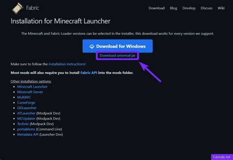How To Download And Install Minecraft Fabric Mod Loader 2025 Tutorialy