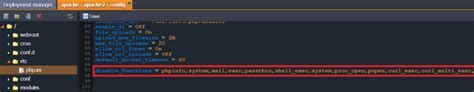 PHP INI Security Settings Virtuozzo Dev Docs