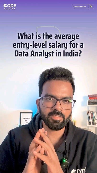 average salary of a data analyst codebasics data dataanalyst