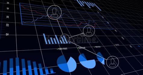 Displaying Financial Data Analysis With Graphs Charts And Network
