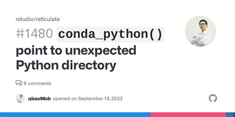 `condapython` Point To Unexpected Python Directory · Issue 1480