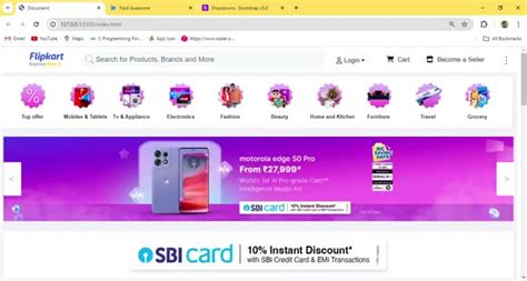 Video Akarsh A On Linkedin Linkedin Flipkart Html Css Bootstrap Webdevelopment