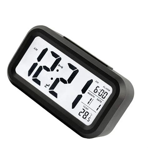 Plastic Black Digital Rectangle Clock At Rs 170 In Surat Id