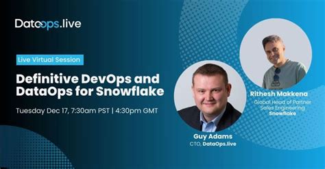 next tuesday 12 17 snowflake has devops capabilities from git version