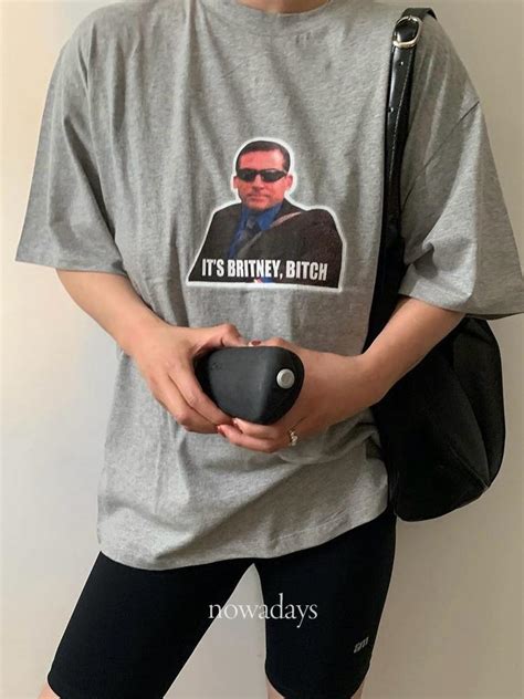 나우어데이즈 아미먼트 프렌즈 티셔츠 썸머 프린트 밈 라운드 베이직 박시 여름 반팔 티셔츠 2col