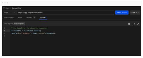 Pre Request And Post Response Scripts