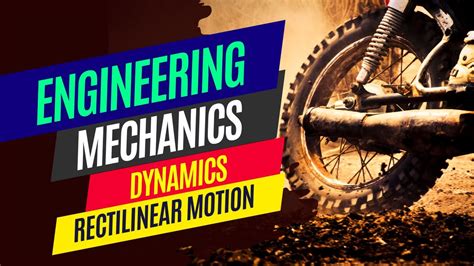 Day 01 Engineering Dynamics Lecture 01 Youtube