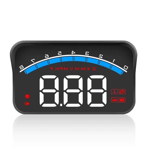 Universal M6s Car Hud Display Odb Ii Gps Speedometer Tachometer Speed