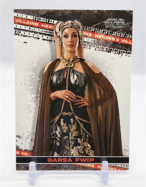 2022 Topps Star Wars The Book Of Boba Fett Heroes And Villains Garsa Fwip C 1 Ebay