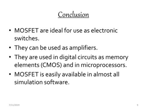 simulation using orcad pspice of mosfet input and output