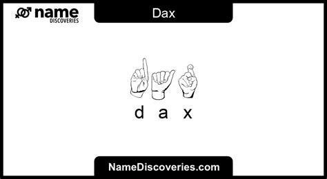 Dax Name Meaning And Origin