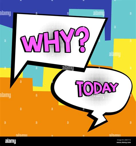 Text Sign Showing Why Word Written On Asking For What Reason And Purpose Expressing Surprise