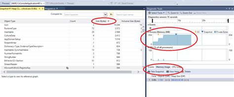 Net I Cannot See My Strings On The Heap While Debugging Stack Overflow