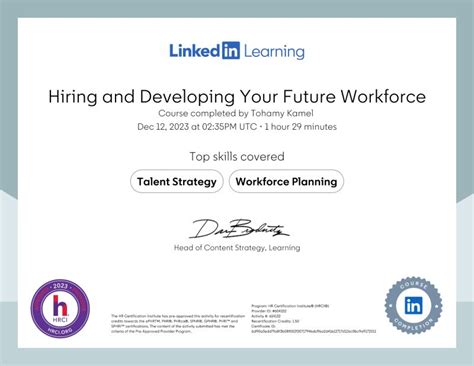 Tohamy Kamel On Linkedin Certificate Of Completion