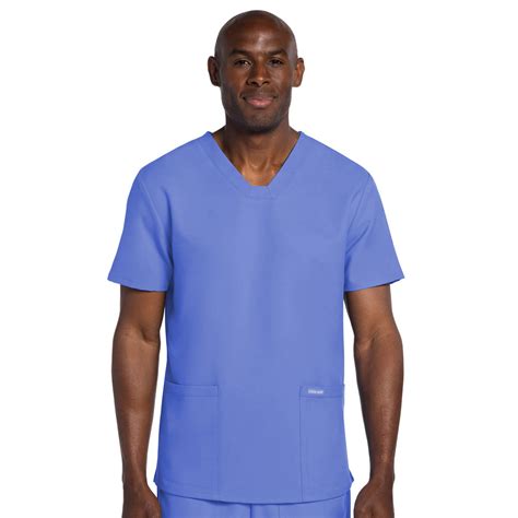 Cherokee Workwear Originals Ultra Mens Elevtaion 2 Pocket Top