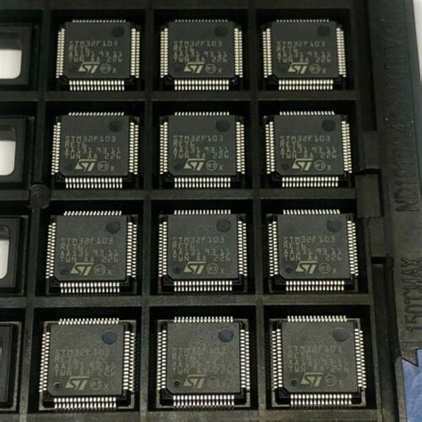 5pcs Stm32f103ret6 Lqfp 64 Arm Microcontrollers Mcu 32bit Cortex M3 Ebay