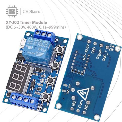 xy j02 timer module dc 6~30v 400w 0 1s~999mins ce store