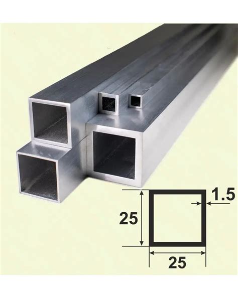 Купить алюминиевую квадратную трубу 25*25*1.5, без покрытия в Киеве по ...