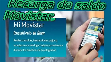 Cómo Realizar Recargas A Movistar Online Fácilmente En 3 Pasos
