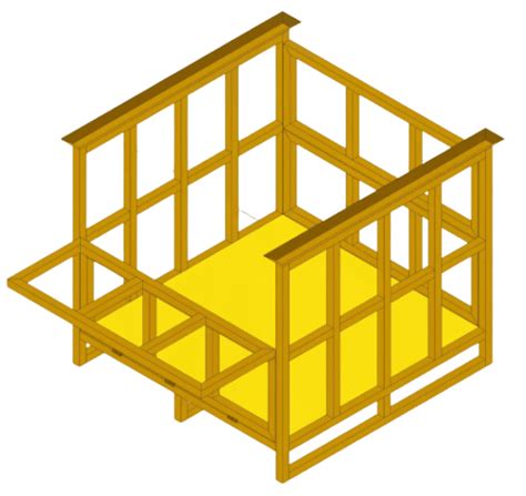 Stackable Tubular Cage Pallet