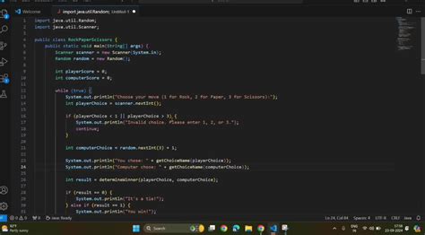 Kasam Narenderreddy On Linkedin Task 2 Rock Paper Scissor Game