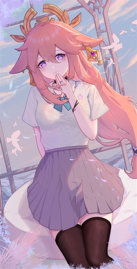 ﻿4 V Fv W Ф Л4 к Genshin Impact Ero Yae Genshin Impact