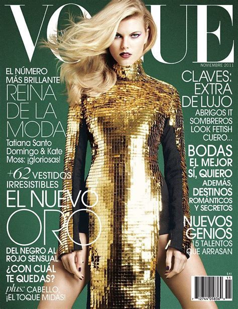 Vogue Mexico November 2011 Cover Maryna Linchuk By David Roemer
